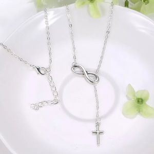 Jewelry | Infinity Cross Necklace | Poshmark